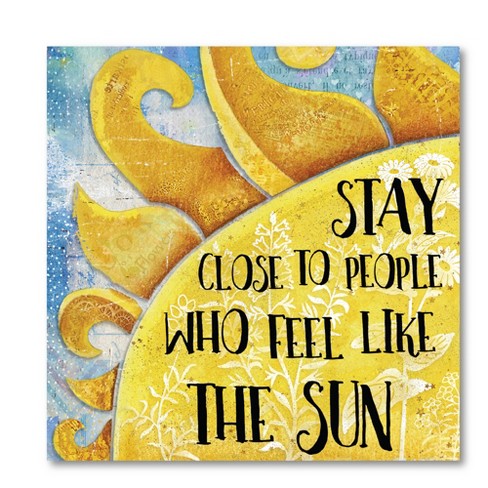 The Sun Gallery-wrapped Canvas : Target