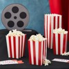 100 Mini Popcorn Boxes 3x5 Party Snack Favor Treat Containers Red/white ...
