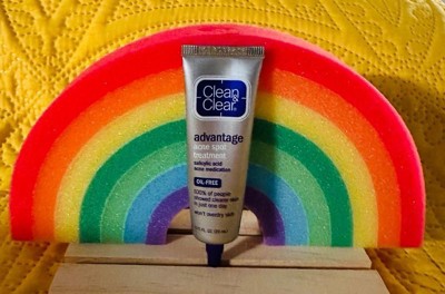 Clean & Clear Advantage Acne Spot Treatment Gel Cream With Salicylic ...
