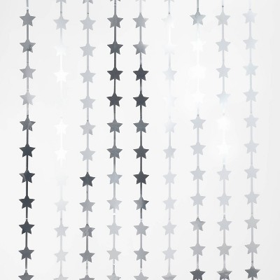 9ct Silver Star Backdrops - Spritz™ : Target