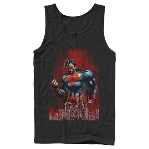 Men's Superman Hero Streaks Tank Top : Target