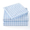 Gingham Printed Microfiber Kids' Sheet Set By Sweet Home Collection ...