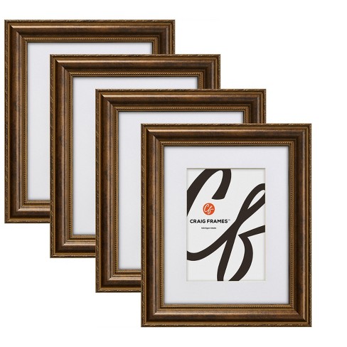 Craig Frames Victoria 14x22 Inch Bronze Picture Frame Set Matted For A ...