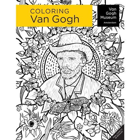 Van Gogh Self Portrait Coloring Pages