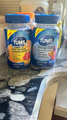 Tums Assorted Fruit Gummy Bites - 50ct : Target