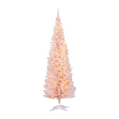 Homcom 7ft Unlit Spruce Artificial Christmas Tree With Realistic ...