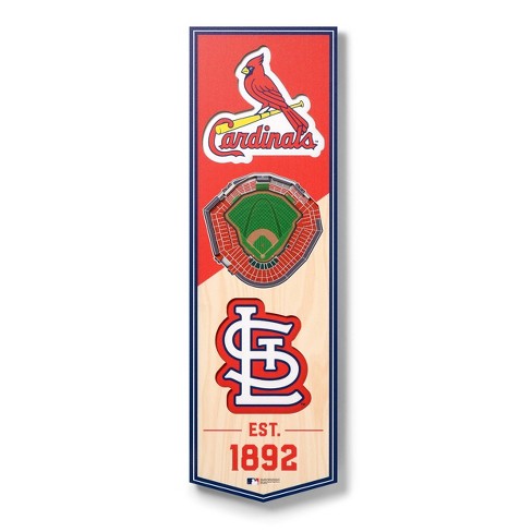 Mlb St. Louis Cardinals 6"x19" Stadium Banner : Target