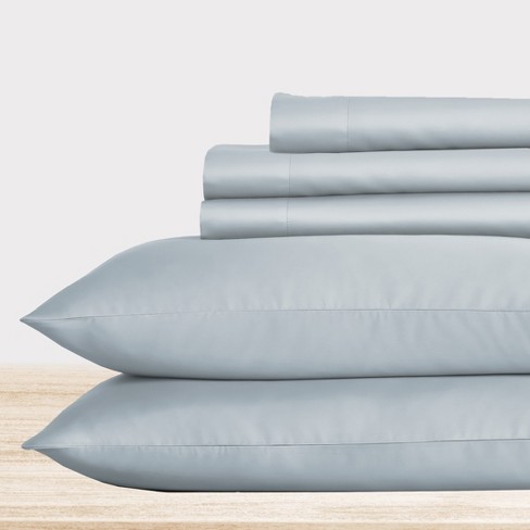 Luxury 500 Thread Count Bed Sheets - 100% Cotton Sateen Sheets Set ...