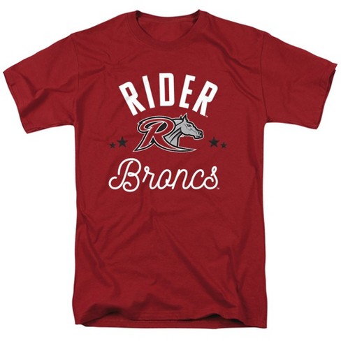 Rider University Official Broncs Unisex Adult T-shirt : Target