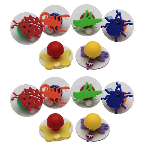 Ready 2 Learn Giant Stampers, Insects, 6 Per Set, 2 Sets : Target