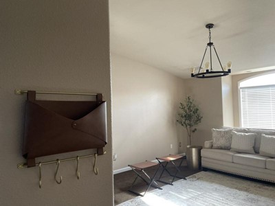 Entryway Organizer Faux Leather And Gold - Threshold™ : Target