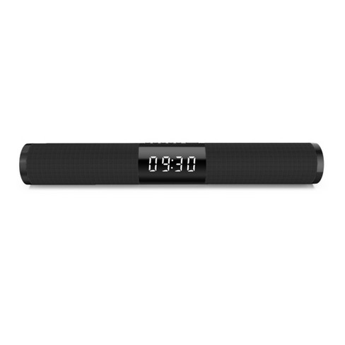 Home Theater Portable Column Bluetooth Soundbar With Alarm Clock, Fm ...