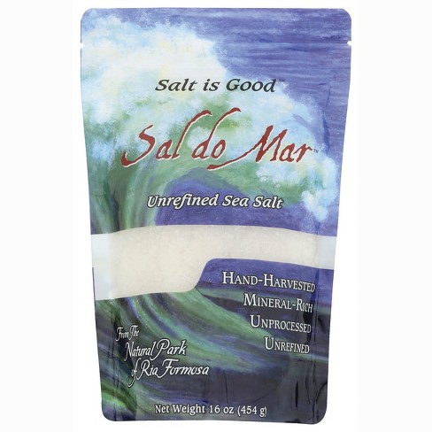 Mate Factor Sal Do Mar Unrefined Sea Salt 16 Oz Pkg : Target