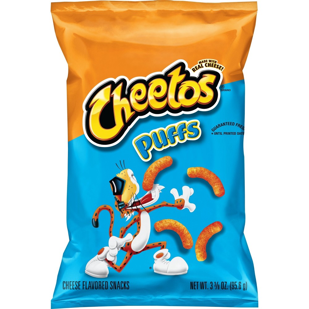 Upc 028400329125 Cheetos Cheese Flavored Puffs 3375oz