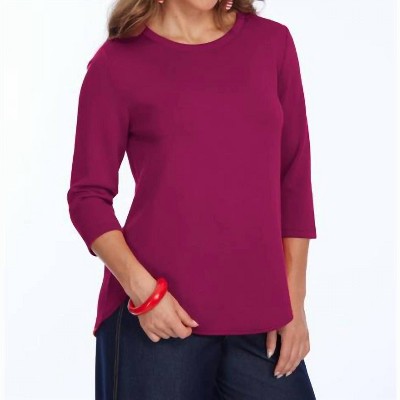 Women's Zofi Ponte Tulip Hem Top - Lior S : Target