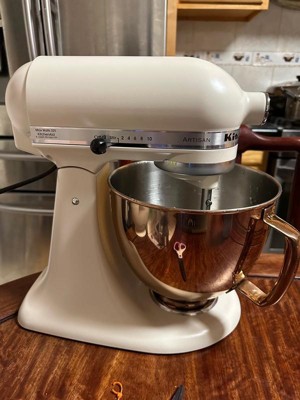 Kitchenaid 5qt 10-speed Stand Mixer With Copper Bowl Fresh Linen ...