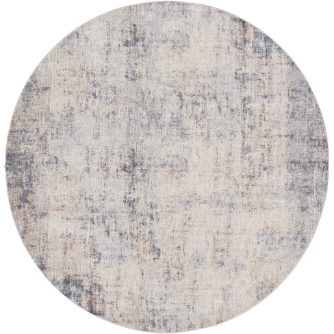 Nourison Rustic Textures Abstract Indoor Area Rug Grey/beige 5'3" X ...