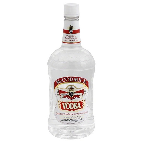 McCormick Vodka - 1.75L Plastic Bottle : Target