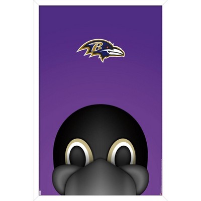 Trends International Nfl Baltimore Ravens - Drip Helmet 20 Framed Wall ...