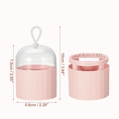 Unique Bargains Portable Beauty Egg Makeup Sponge Case 1 Pc : Target