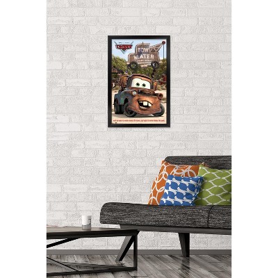 Trends International Disney Pixar Cars - Mater Framed Wall Poster ...