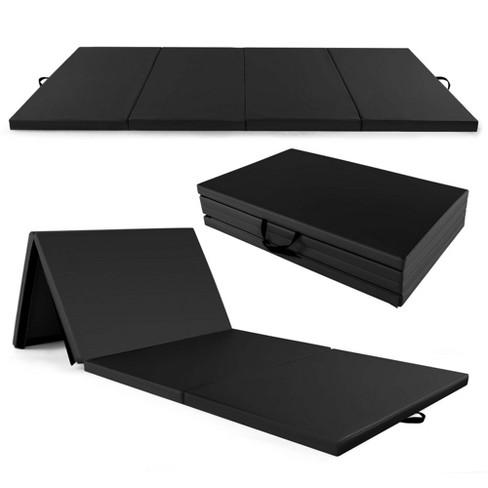 Costway 10' X 4' X 2" 4-panel Folding Exercise Mat With Carrying ...