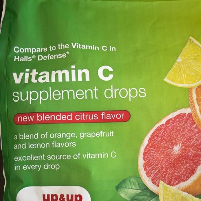 Vitamin C Supplement Drops - Citrus - 80ct - Up&up™ : Target