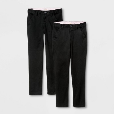 Girls Grey Uniform Pants : Target
