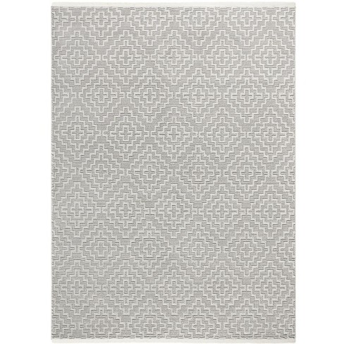 Town & Country Luxe Tretta Modern Geo Area Rug With Plush High-low ...