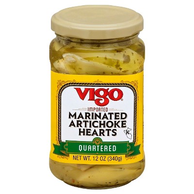 Vigo Marinated Artichoke Hearts Quartered 12 oz – Target Inventory ...