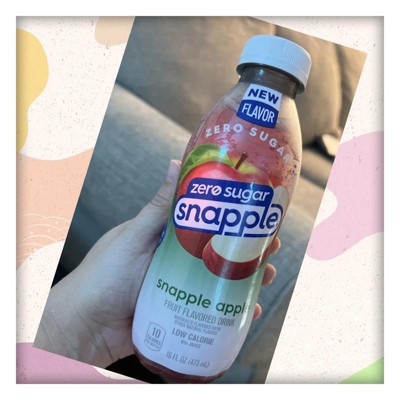 Snapple Apple Zero Sugar Juice Drink - 16 Fl Oz Bottle : Target