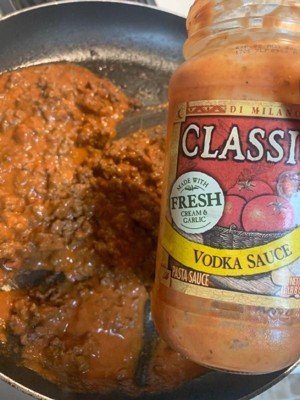 Classico Signature Recipes Vodka Pasta Sauce - 24oz : Target