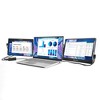 Sidetrak Swivel 12.5 Triple Portable Monitor For Laptop With Powered ...