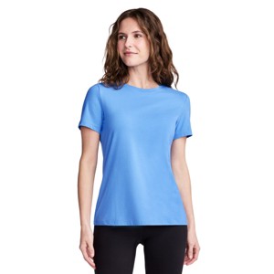 Jockey Women's Organic Cotton Stretch Short Sleeve Tee S Crisp Blue ...