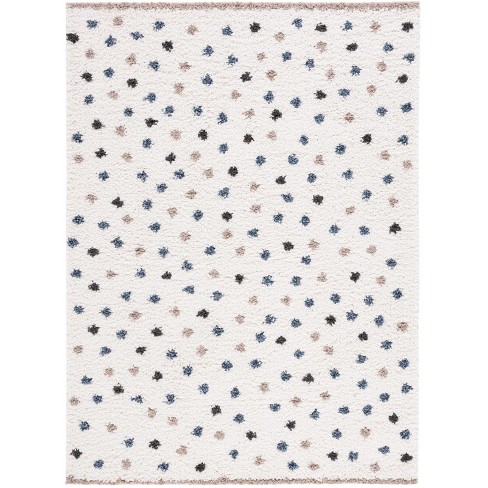 Calico Shag Clc102 Loomed Indoor Area Rug - Ivory/taupe - 4'x6 ...