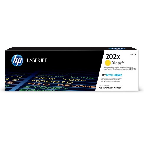 Hp Inc. 202x High Yield Yellow Original Laserjet Toner Cartridge ...