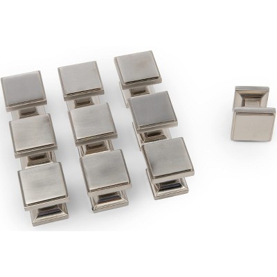 Wood Grip 10 Pack Knobs For Kitchen Cabinet Drawers, Beige : Target