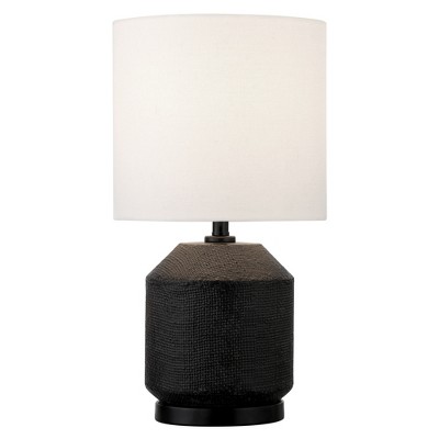 Hampton & Thyme 29" Tall Ceramic Table Lamp With Fabric Shade Matte ...