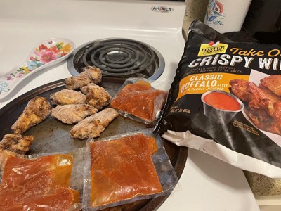 Foster Farms Takeout Crispy Classic Buffalo Wings - Frozen - 16oz : Target