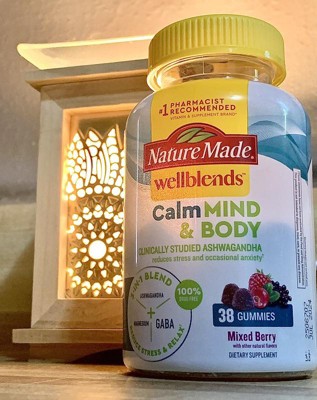 Nature Made Wellblends Calm Mind And Body Gummies - 38ct : Target