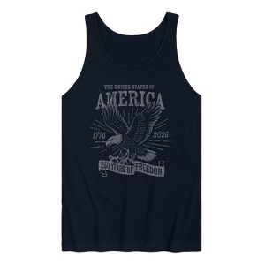 Men's Instant Message America Eagle Graphic Tank Top - Navy - Small ...