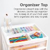 Iris Usa Fits 12" X 12" Paper, 6-tier Scrapbook Rolling Storage Cart ...