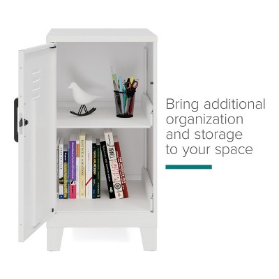 Space Solutions 2-shelf Mini Vertical File Cabinet Pearl White : Target
