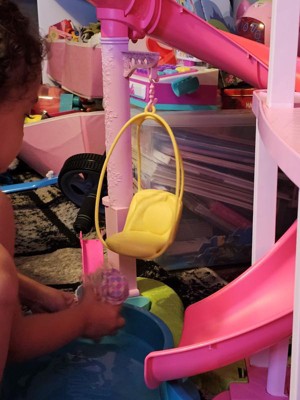 Barbie Dreamhouse Pool Party Doll House With 75+ Pc, 3 Story Slide : Target