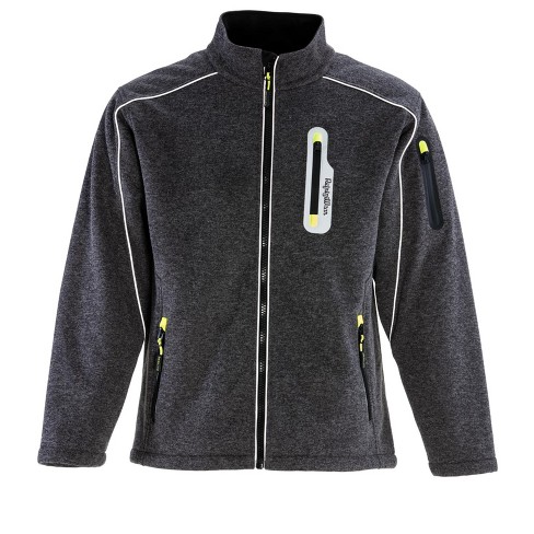 Refrigiwear Mens Warm Fleece Lined Extreme Sweater Jacket With ...