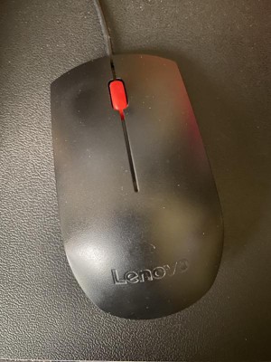 Lenovo Wired Usb Mouse - Wired Plug-and-play Usb Connection - Full-size ...