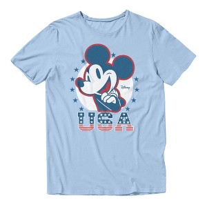 Disney Mickey Mouse Men's USA T Shirt : Target