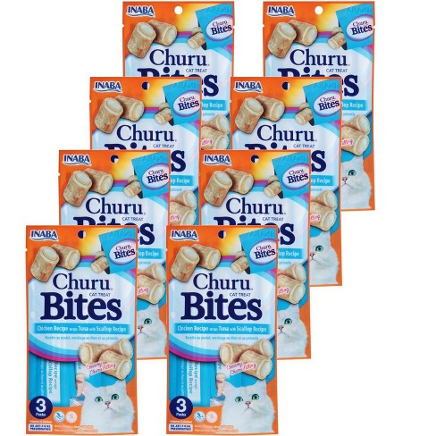 Inaba Churu Bites Chicken Recipe Wraps Tuna With Scallop Recipe Cat ...