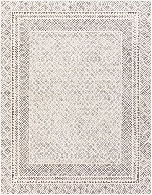 Mark & Day Julian 6'7"x6'7" Square Woven Indoor Area Rugs Charcoal ...