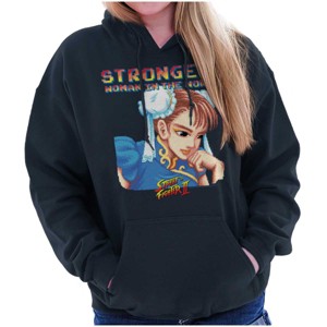 Street Fighter Chun Li Strong Woman Hoodie Sweatshirt Women Licensed ...